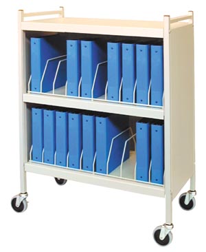 Omnimed Beam Cabinet Style Omnicart Chart Racks 261508-bg ...